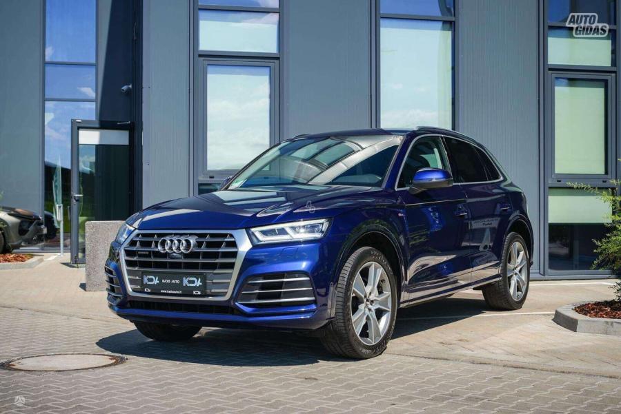 Blue Audi Q5 2017 in Kaunas, with an engine capacity of 2.00 L and mileage of 150 thousand km for 24450 €, photo 3 on AUTOMOTO.COM.LV