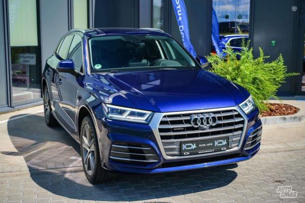 Zils Audi Q5 2017 Kauņa, ar dzinēja tilpumu 2.00 L un nobraukumu 150 tūkst. km par 24450 €, foto 3 vietnē AUTOMOTO.COM.LV