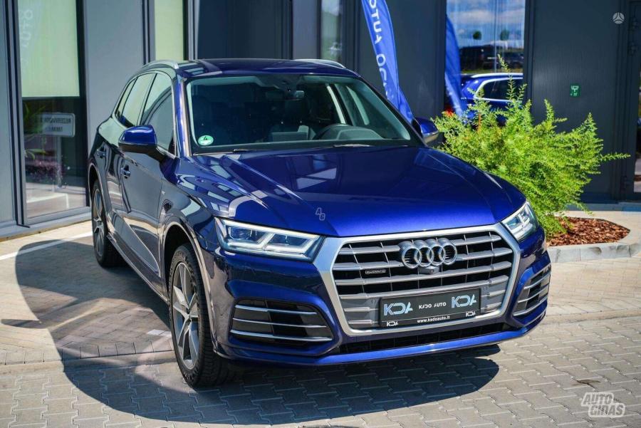 Blue Audi Q5 2017 in Kaunas, with an engine capacity of 2.00 L and mileage of 150 thousand km for 24450 €, photo 4 on AUTOMOTO.COM.LV
