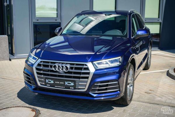 Zils Audi Q5 2017 Kauņa, ar dzinēja tilpumu 2.00 L un nobraukumu 150 tūkst. km par 24450 €, foto 5 vietnē AUTOMOTO.COM.LV