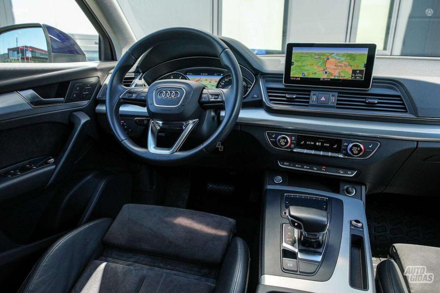 Blue Audi Q5 2017 in Kaunas, with an engine capacity of 2.00 L and mileage of 150 thousand km for 24450 €, photo 17 on AUTOMOTO.COM.LV