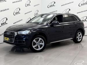 Blue Audi Q5 2017 in Vilnius, with an engine capacity of 1.97 L and mileage of 153 thousand km for 17900 €, photo  on AUTOMOTO.COM.LV