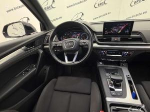 Blue Audi Q5 2017 in Vilnius, with an engine capacity of 1.97 L and mileage of 153 thousand km for 17900 €, photo 17 on AUTOMOTO.COM.LV