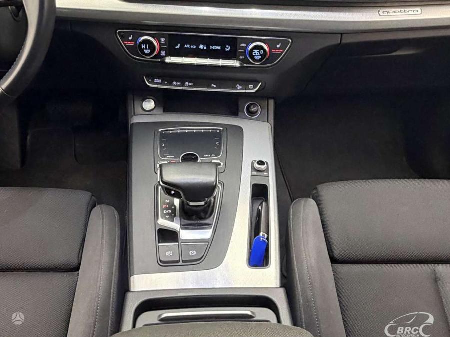 Blue Audi Q5 2017 in Vilnius, with an engine capacity of 1.97 L and mileage of 153 thousand km for 17900 €, photo 21 on AUTOMOTO.COM.LV