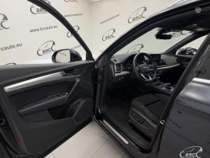 Blue Audi Q5 2017 in Vilnius, with an engine capacity of 1.97 L and mileage of 153 thousand km for 17900 €, photo 23 on AUTOMOTO.COM.LV