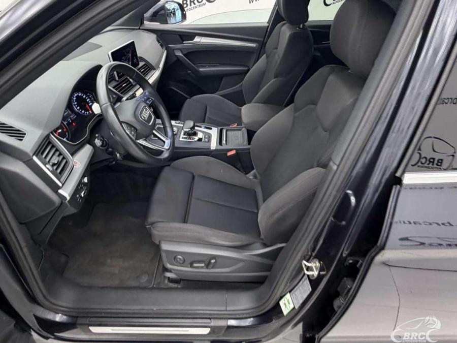 Blue Audi Q5 2017 in Vilnius, with an engine capacity of 1.97 L and mileage of 153 thousand km for 17900 €, photo 25 on AUTOMOTO.COM.LV