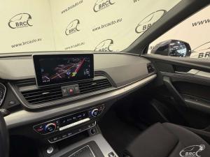 Blue Audi Q5 2017 in Vilnius, with an engine capacity of 1.97 L and mileage of 153 thousand km for 17900 €, photo 32 on AUTOMOTO.COM.LV