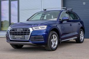Blue Audi Q5 2017 in Kaunas, with an engine capacity of 1.97 L and mileage of 240 thousand km for 20999 €, photo 7 on AUTOMOTO.COM.LV