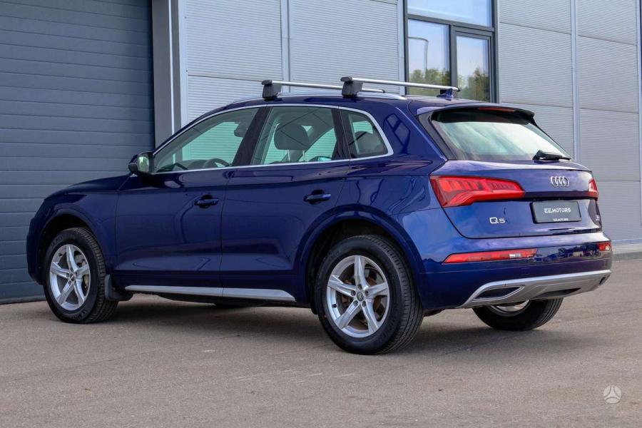 Blue Audi Q5 2017 in Kaunas, with an engine capacity of 1.97 L and mileage of 240 thousand km for 20999 €, photo 9 on AUTOMOTO.COM.LV