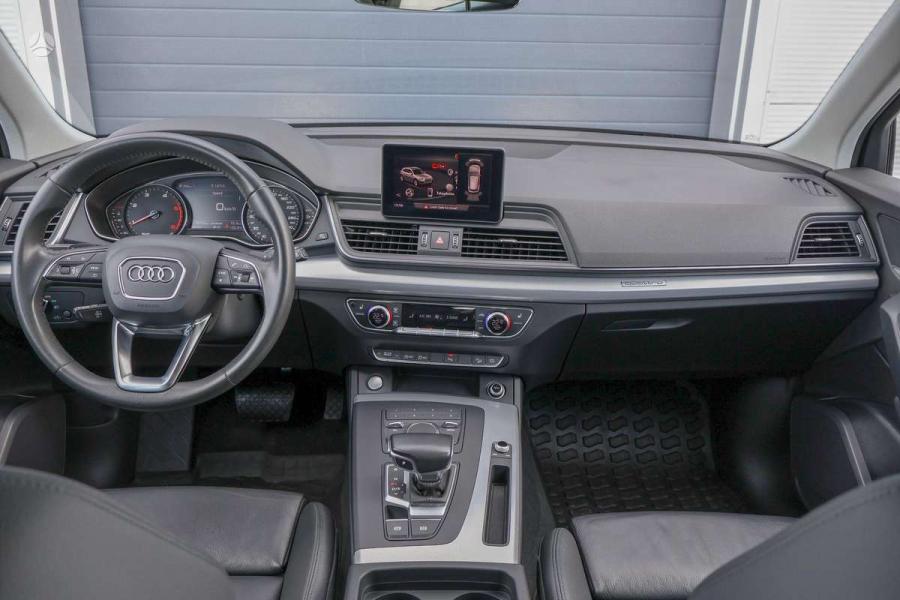 Blue Audi Q5 2017 in Kaunas, with an engine capacity of 1.97 L and mileage of 240 thousand km for 20999 €, photo 19 on AUTOMOTO.COM.LV
