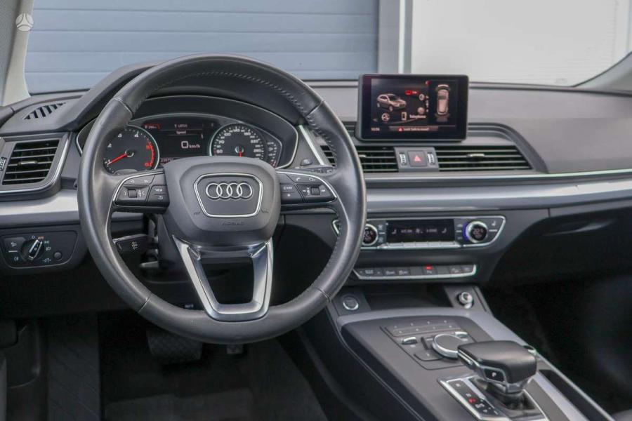 Blue Audi Q5 2017 in Kaunas, with an engine capacity of 1.97 L and mileage of 240 thousand km for 20999 €, photo 20 on AUTOMOTO.COM.LV