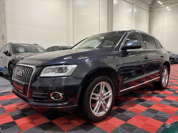 Zils Audi Q5 2017 Viļņa, ar dzinēja tilpumu 1.98 L un nobraukumu 284 tūkst. km par 12490 €, foto  vietnē AUTOMOTO.COM.LV