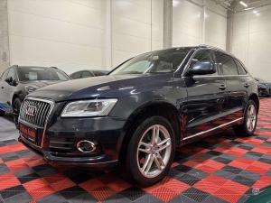 Blue Audi Q5 2017 in Vilnius, with an engine capacity of 1.98 L and mileage of 284 thousand km for 12490 €, photo  on AUTOMOTO.COM.LV