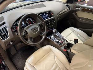 Blue Audi Q5 2017 in Vilnius, with an engine capacity of 1.98 L and mileage of 284 thousand km for 12490 €, photo 12 on AUTOMOTO.COM.LV