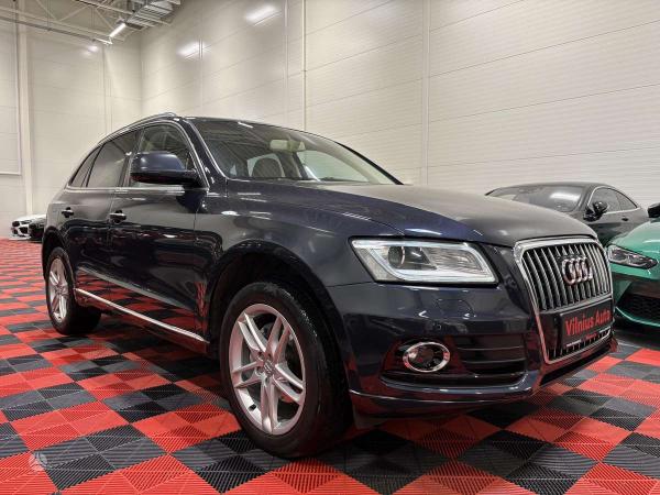 Blue Audi Q5 2017 in Vilnius, with an engine capacity of 1.98 L and mileage of 284 thousand km for 12490 €, photo 3 on AUTOMOTO.COM.LV