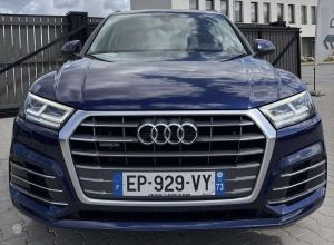 Blue Audi Q5 2017 in Kaunas, with an engine capacity of 1.97 L and mileage of 229 thousand km for 19800 €, photo 4 on AUTOMOTO.COM.LV