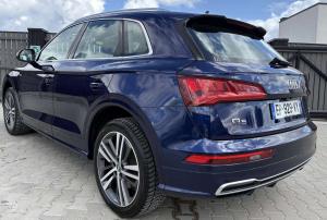 Blue Audi Q5 2017 in Kaunas, with an engine capacity of 1.97 L and mileage of 229 thousand km for 19800 €, photo 8 on AUTOMOTO.COM.LV