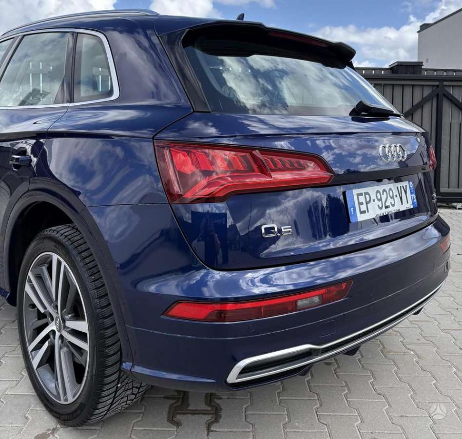 Blue Audi Q5 2017 in Kaunas, with an engine capacity of 1.97 L and mileage of 229 thousand km for 19800 €, photo 9 on AUTOMOTO.COM.LV