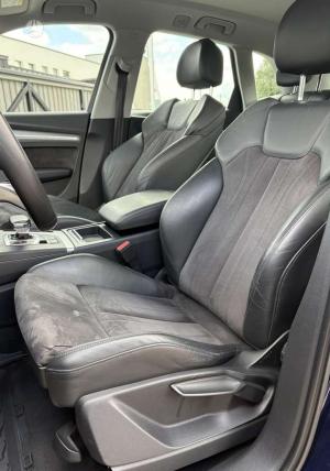 Blue Audi Q5 2017 in Kaunas, with an engine capacity of 1.97 L and mileage of 229 thousand km for 19800 €, photo 12 on AUTOMOTO.COM.LV