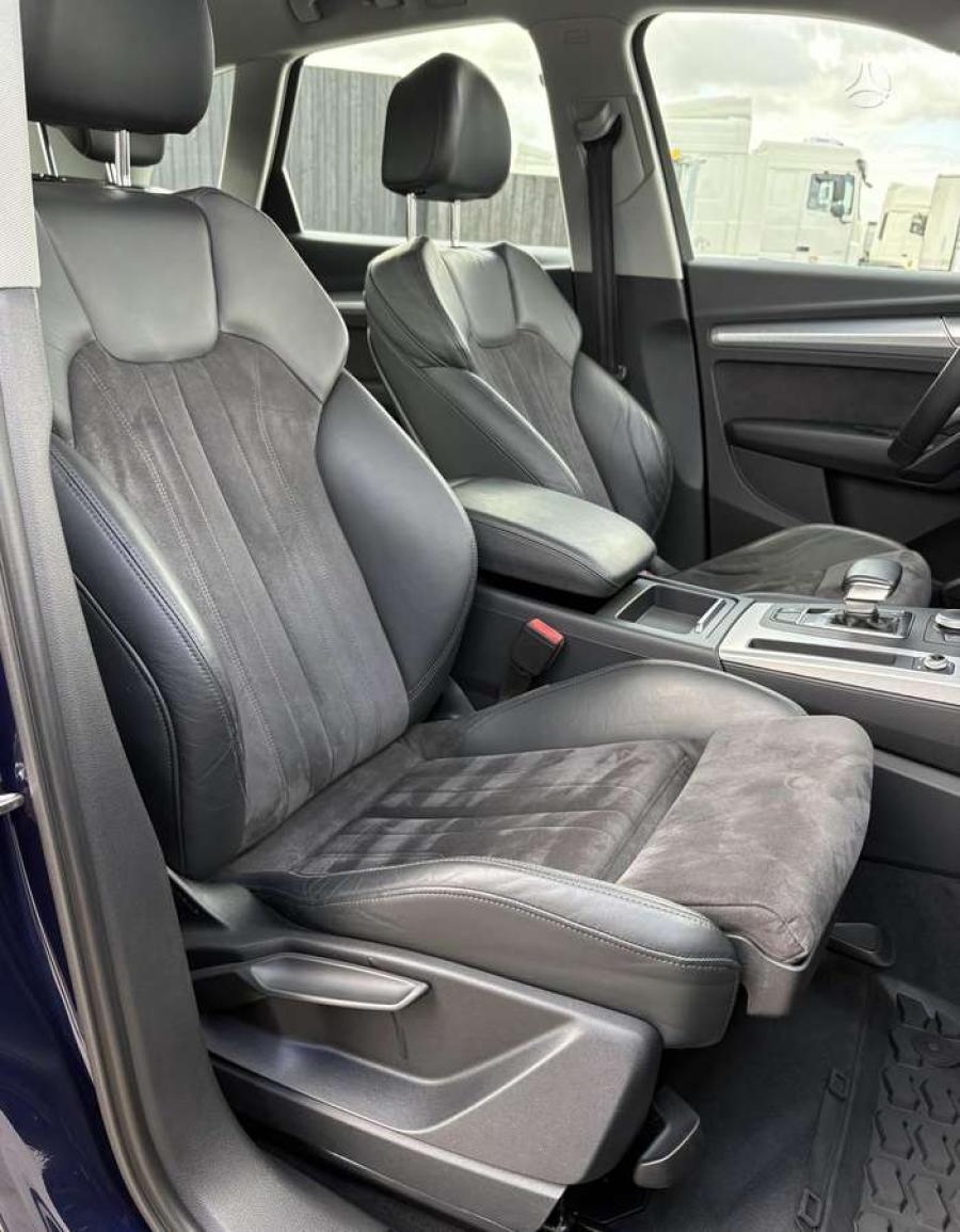 Blue Audi Q5 2017 in Kaunas, with an engine capacity of 1.97 L and mileage of 229 thousand km for 19800 €, photo 18 on AUTOMOTO.COM.LV