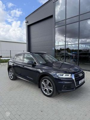 Zils Audi Q5 2017 Šilutė, ar dzinēja tilpumu 2.00 L un nobraukumu 178 tūkst. km par 19900 €, foto  vietnē AUTOMOTO.COM.LV