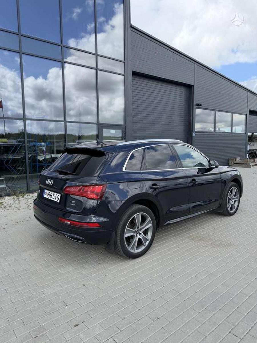 Zils Audi Q5 2017 Šilutė, ar dzinēja tilpumu 2.00 L un nobraukumu 178 tūkst. km par 19900 €, foto 3 vietnē AUTOMOTO.COM.LV