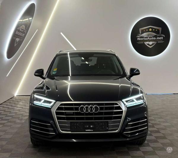 Blue Audi Q5 2017 in Marijampole, with an engine capacity of 1.97 L and mileage of 283 thousand km for 19999 €, photo 7 on AUTOMOTO.COM.LV