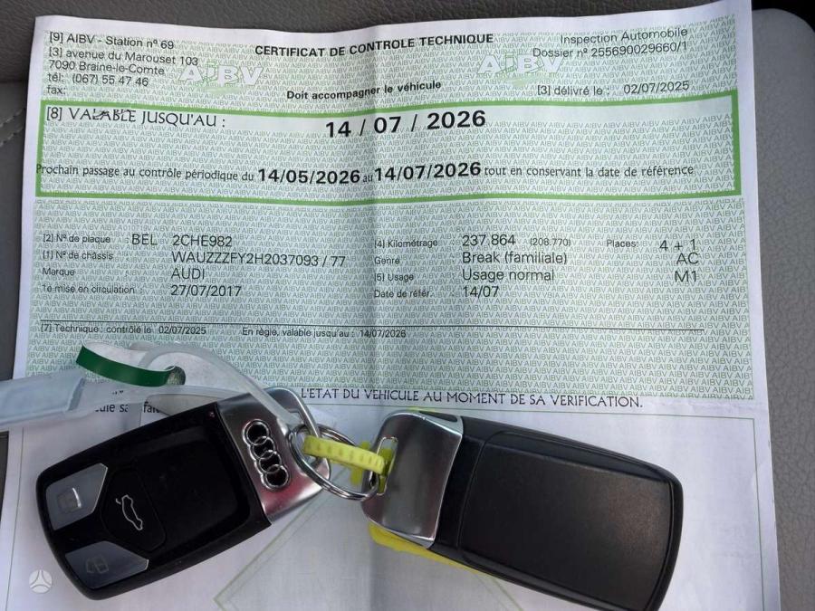 Синий Ауди Ку 5 2017 в Расейняй, объемом двигателя 1.98 л и пробегом 268 тыс. км за 15300 €, фото 18 на AUTOMOTO.COM.LV