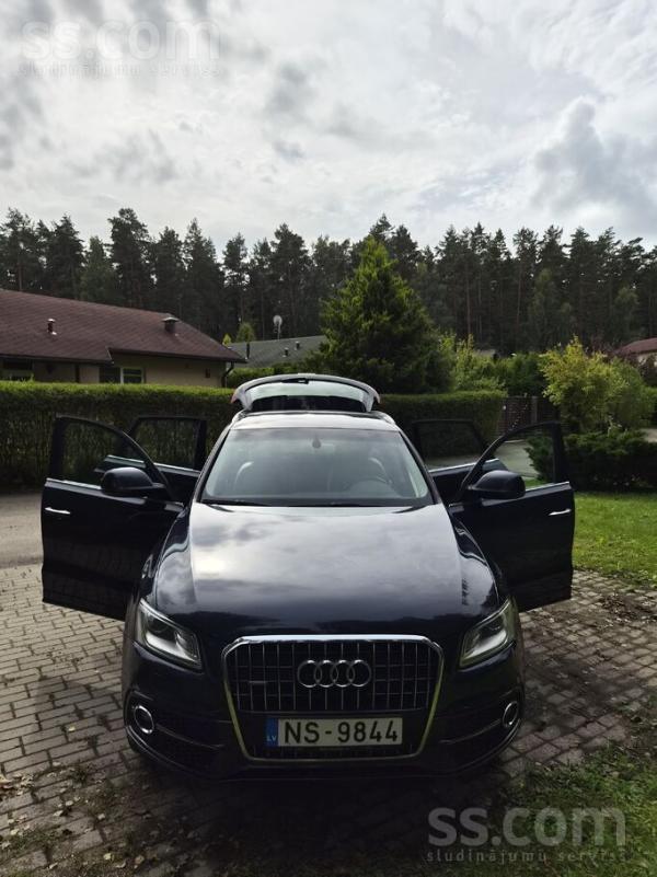 Zils Audi Q5 2017 Rīga, ar dzinēja tilpumu 2.00 L un nobraukumu 159 tūkst. km par 18500 €, foto 3 vietnē AUTOMOTO.COM.LV