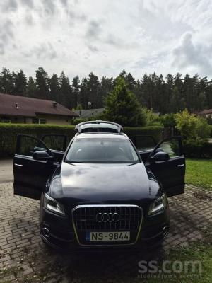 Zils Audi Q5 2017 Rīga, ar dzinēja tilpumu 2.00 L un nobraukumu 159 tūkst. km par 18500 €, foto 3 vietnē AUTOMOTO.COM.LV