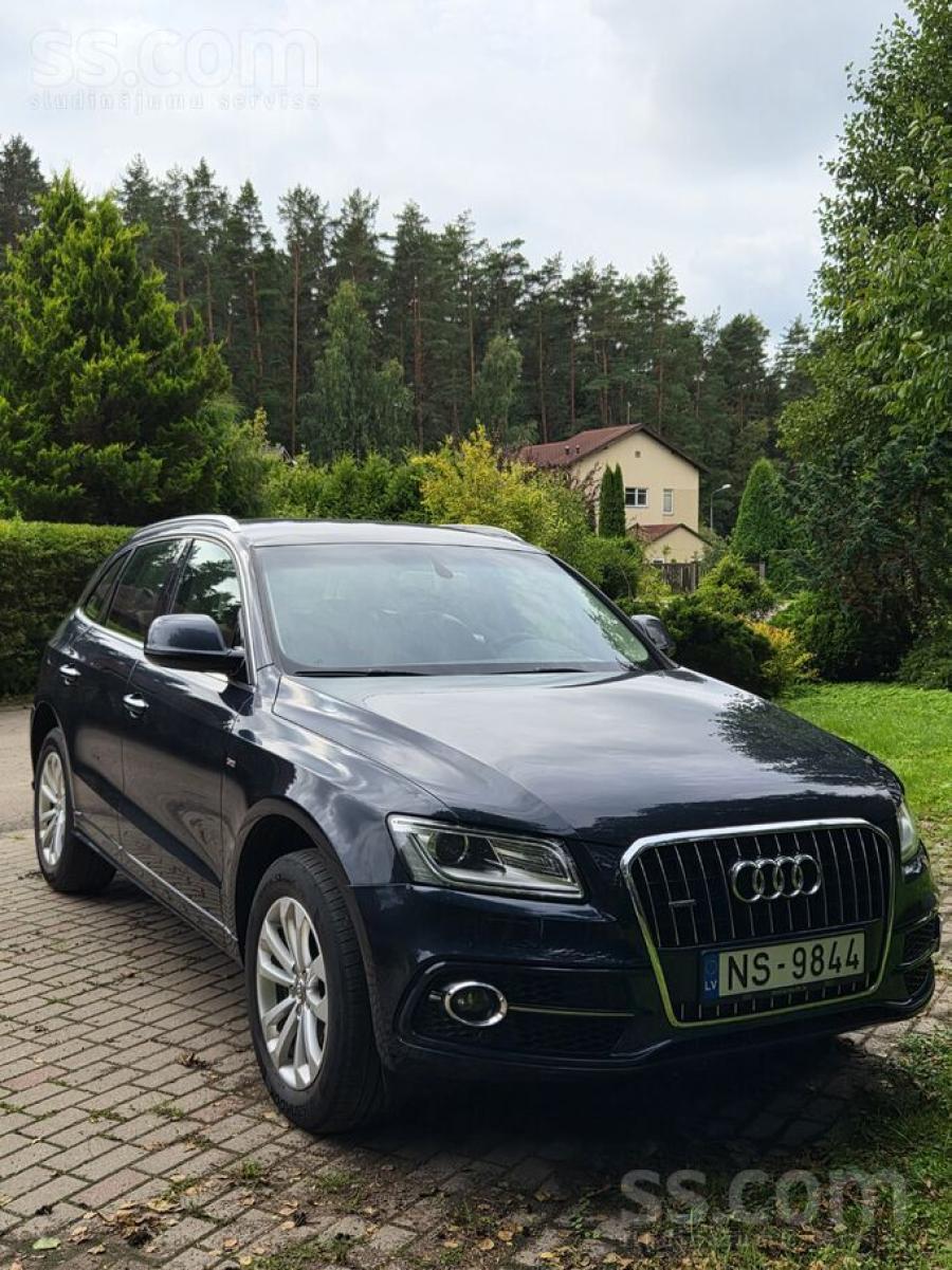 Zils Audi Q5 2017 Rīga, ar dzinēja tilpumu 2.00 L un nobraukumu 159 tūkst. km par 18500 €, foto 4 vietnē AUTOMOTO.COM.LV