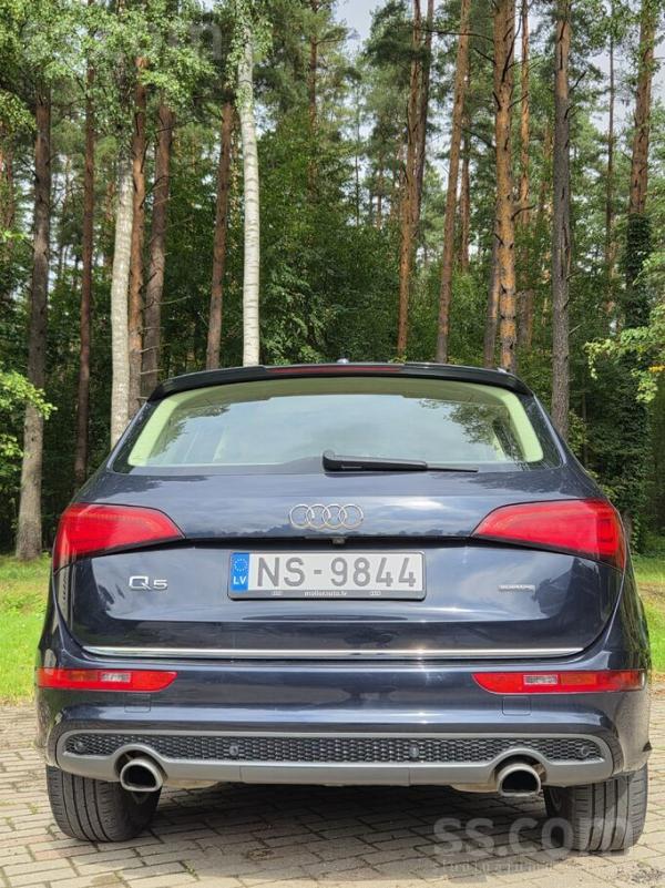 Zils Audi Q5 2017 Rīga, ar dzinēja tilpumu 2.00 L un nobraukumu 159 tūkst. km par 18500 €, foto 7 vietnē AUTOMOTO.COM.LV