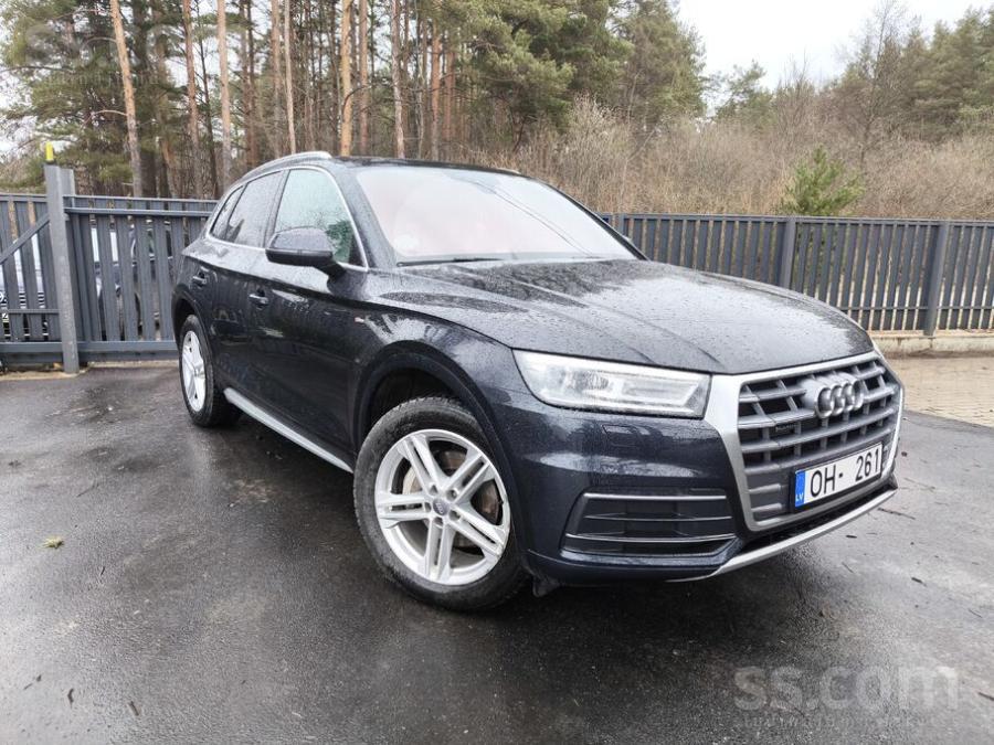 Blue Audi Q5 2017 in Jurmala, with an engine capacity of 2.00 L and mileage of 254 thousand km for 18500 €, photo 1 on AUTOMOTO.COM.LV