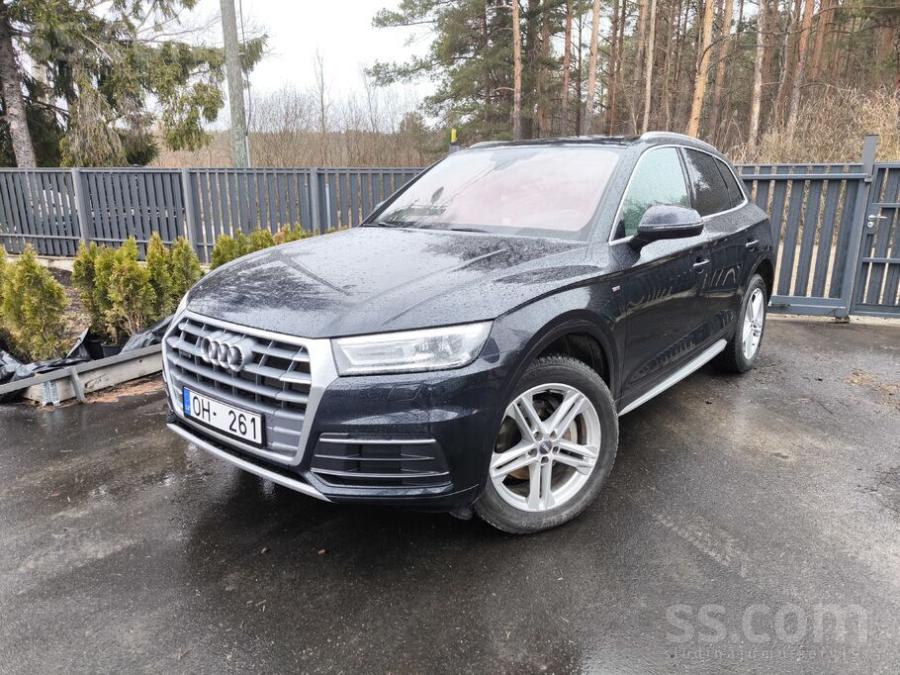 Blue Audi Q5 2017 in Jurmala, with an engine capacity of 2.00 L and mileage of 254 thousand km for 18500 €, photo 3 on AUTOMOTO.COM.LV