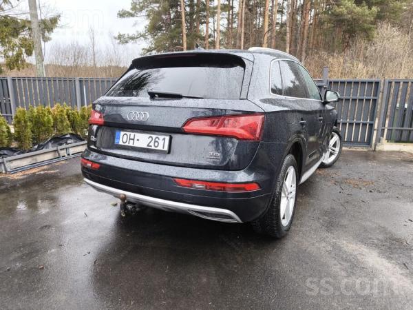 Blue Audi Q5 2017 in Jurmala, with an engine capacity of 2.00 L and mileage of 254 thousand km for 18500 €, photo 5 on AUTOMOTO.COM.LV