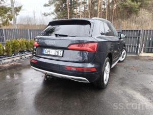 Blue Audi Q5 2017 in Jurmala, with an engine capacity of 2.00 L and mileage of 254 thousand km for 18500 €, photo 5 on AUTOMOTO.COM.LV