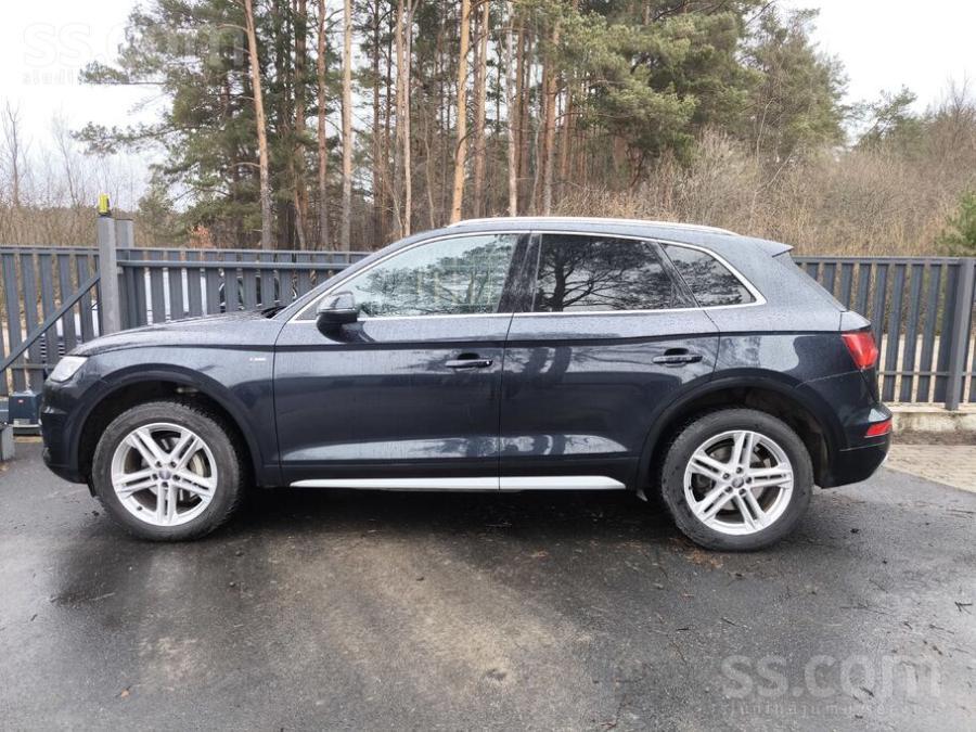 Blue Audi Q5 2017 in Jurmala, with an engine capacity of 2.00 L and mileage of 254 thousand km for 18500 €, photo 8 on AUTOMOTO.COM.LV