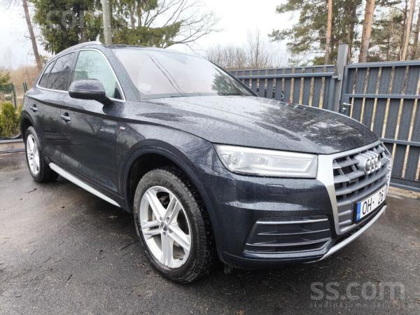 Blue Audi Q5 2017 in Jurmala, with an engine capacity of 2.00 L and mileage of 254 thousand km for 18500 €, photo 10 on AUTOMOTO.COM.LV