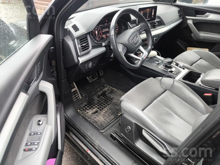 Blue Audi Q5 2017 in Jurmala, with an engine capacity of 2.00 L and mileage of 254 thousand km for 18500 €, photo 19 on AUTOMOTO.COM.LV