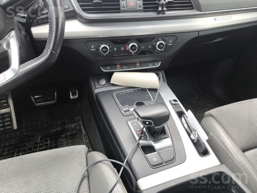 Blue Audi Q5 2017 in Jurmala, with an engine capacity of 2.00 L and mileage of 254 thousand km for 18500 €, photo 22 on AUTOMOTO.COM.LV