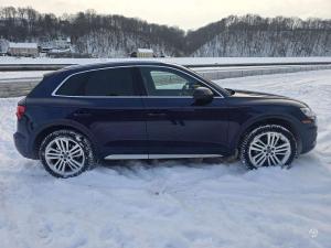 Blue Audi Q5 2018 in Kaunas, with an engine capacity of 1.98 L and mileage of 255 thousand km for 23900 €, photo 4 on AUTOMOTO.COM.LV