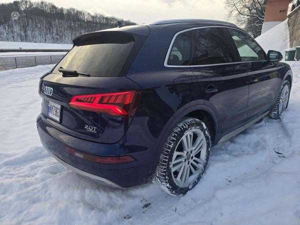 Zils Audi Q5 2018 Kauņa, ar dzinēja tilpumu 1.98 L un nobraukumu 255 tūkst. km par 23900 €, foto 5 vietnē AUTOMOTO.COM.LV