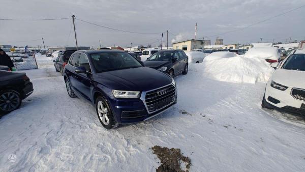 Zils Audi Q5 2018 Viļņa, ar dzinēja tilpumu 2.00 L un nobraukumu 160 tūkst. km par 20280 €, foto 5 vietnē AUTOMOTO.COM.LV