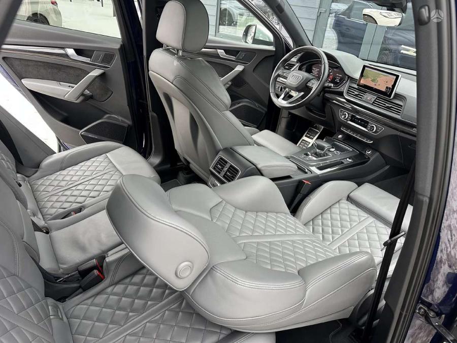 Zils Audi Q5 2018 Šauļi, ar dzinēja tilpumu 3.00 L un nobraukumu 180 tūkst. km par 28500 €, foto 10 vietnē AUTOMOTO.COM.LV