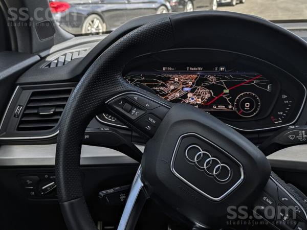 Zils Audi Q5 2018 Tukums, ar dzinēja tilpumu 3.00 L un nobraukumu 246 tūkst. km par 25990 €, foto 9 vietnē AUTOMOTO.COM.LV