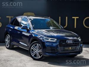 Zils Audi Q5 2018 Tukums, ar dzinēja tilpumu 3.00 L un nobraukumu 246 tūkst. km par 25990 €, foto 34 vietnē AUTOMOTO.COM.LV