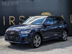 Zils Audi Q5 2018 Tukums, ar dzinēja tilpumu 3.00 L un nobraukumu 246 tūkst. km par 25990 €, foto 35 vietnē AUTOMOTO.COM.LV
