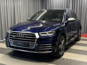 Синий Ауди Ку 5 2018 в Рига, объемом двигателя 3.00 л и пробегом 144 тыс. км за 27990 €, фото  на AUTOMOTO.COM.LV
