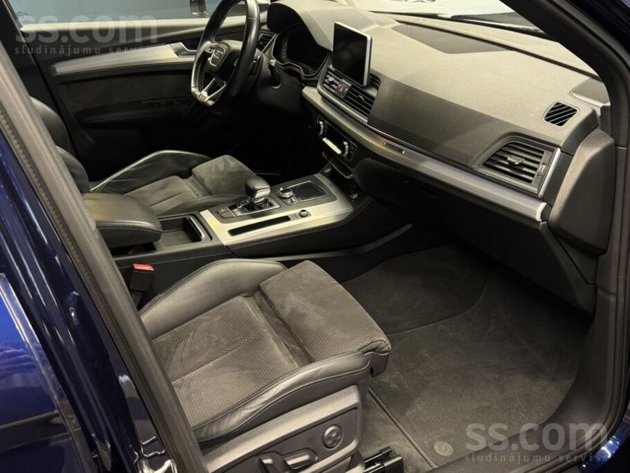 Zils Audi Q5 2018 Rīga, ar dzinēja tilpumu 3.00 L un nobraukumu 144 tūkst. km par 27990 €, foto 15 vietnē AUTOMOTO.COM.LV