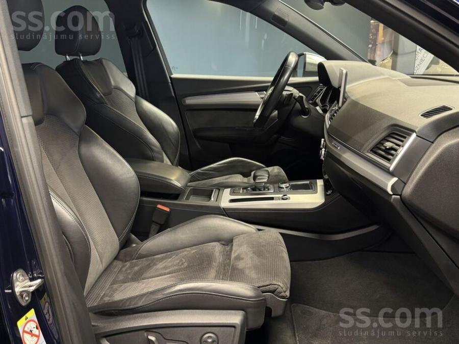 Zils Audi Q5 2018 Rīga, ar dzinēja tilpumu 3.00 L un nobraukumu 144 tūkst. km par 27990 €, foto 16 vietnē AUTOMOTO.COM.LV
